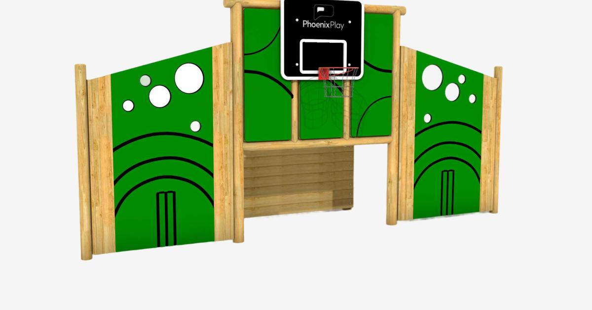 Timber MUGA Goal End - HDPE Panels | Phoenix Play